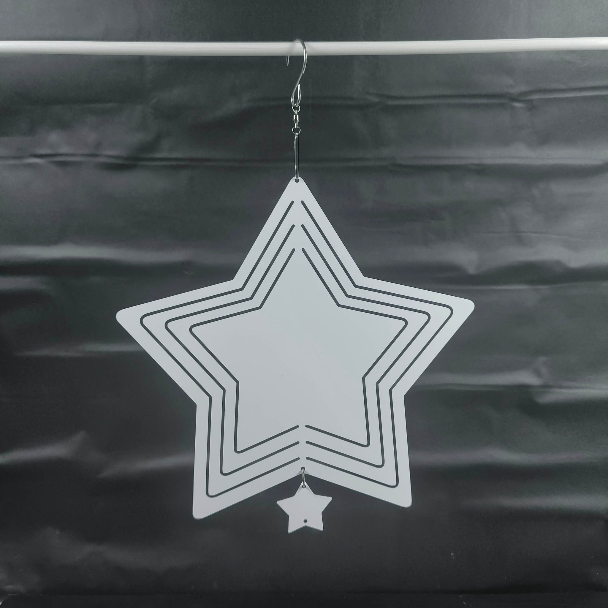 Sublimation Wind Spinner, Blank Star Wind Spinner, 10" Wind Spinner, S ...