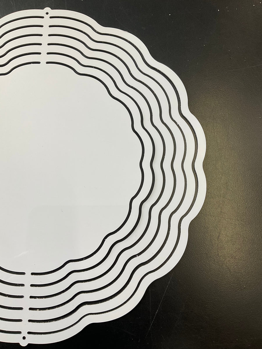 Sublimation Wind Spinner, Blank Wind Spinner, 10" Wind Spinner, 10" Ro ...