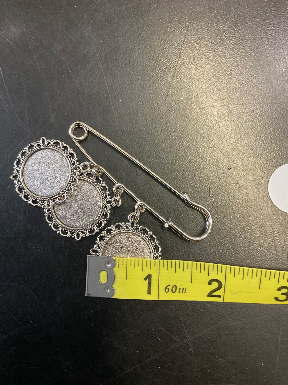 Sublimation Steel Pin, Sublimation Brooch, Sublimation Blank, Sublimat ...