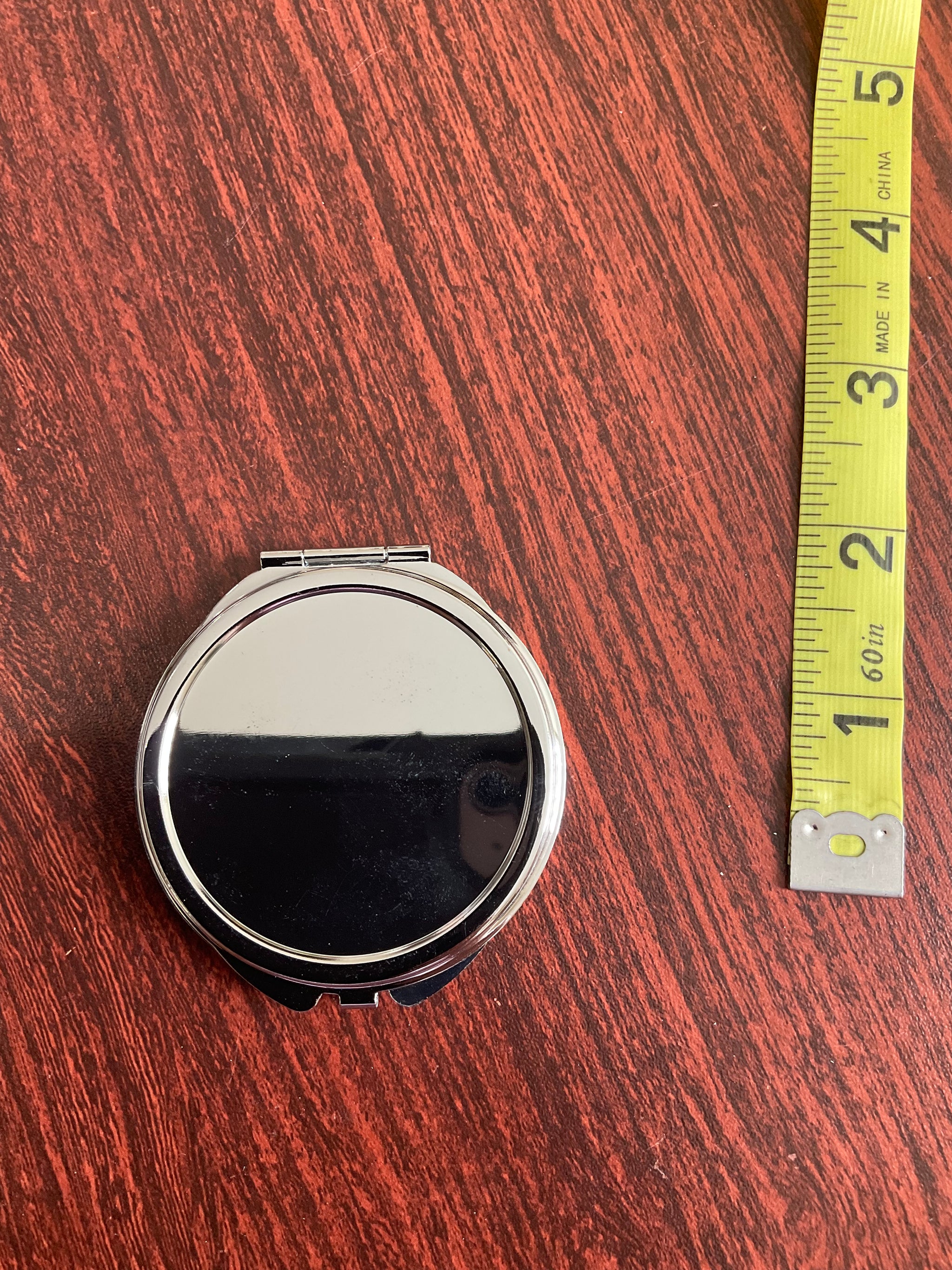 Sublimation Mirror, Blank Round Compact Mirror, Compact Mirror, Sublim ...