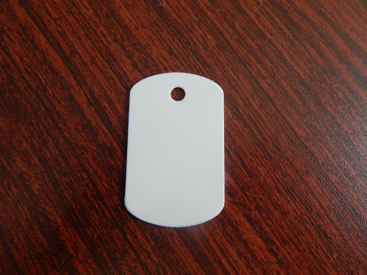 Sublimation Dog Tag, 5 Blank Military Style Blank Dog Tag, Double Side ...