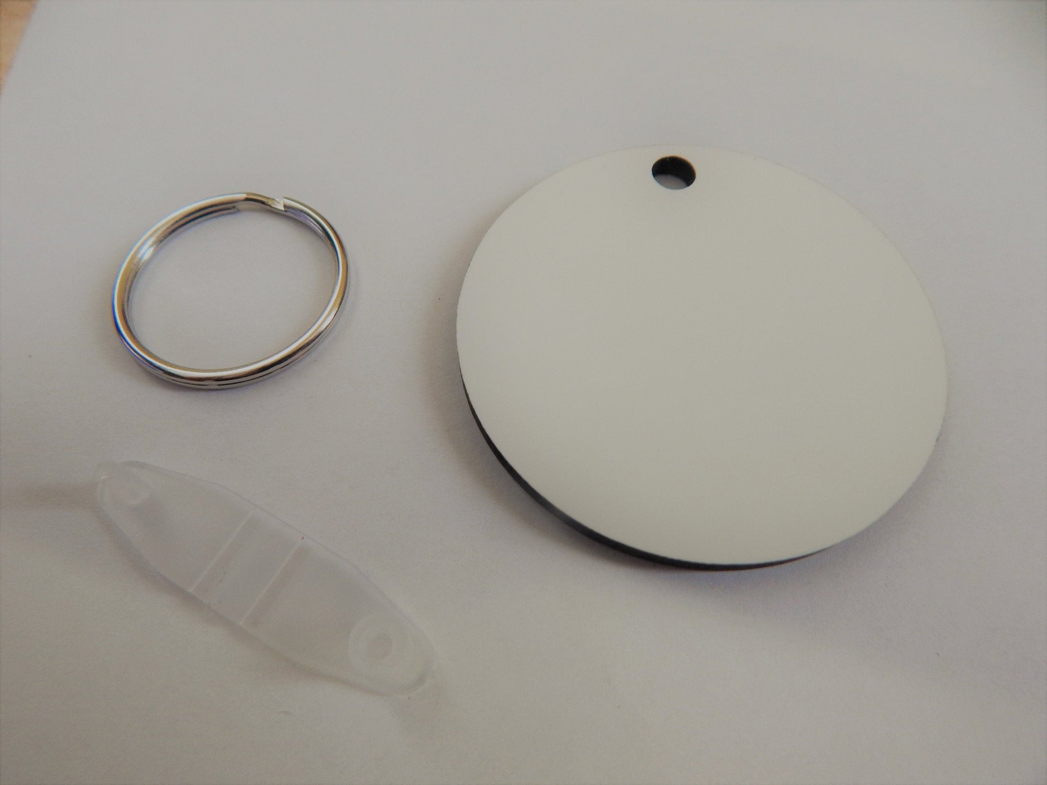 Blank Keychain, 5 Sublimation Blank Round Key chain, Sublimation Blank ...